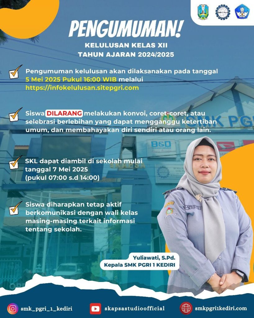 SMK PGRI 1 KEDIRI – SMK PUSAT KEUNGGULAN